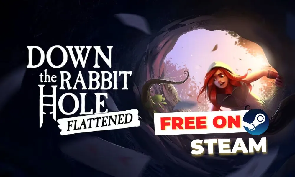 STEAM 限時免費遊戲《掉進兔子洞》Down the Rabbit Hole Flattened
