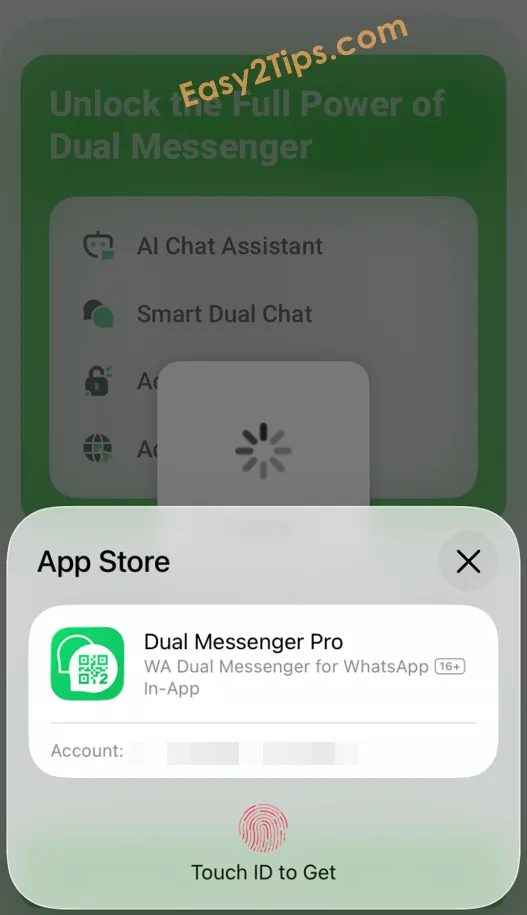 WA Dual Messenger 限時免費！iPhone 實現 WhatsApp 雙開 + AI 助理